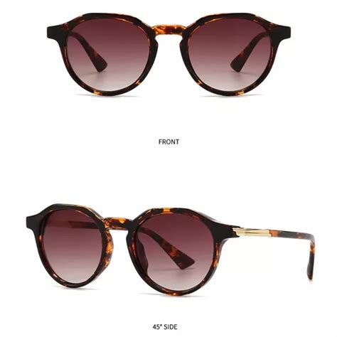 Round Gradient Sunglasses For Women