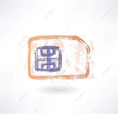 Sim Icon Phone Mobile Communication Small Smart Digital Png And