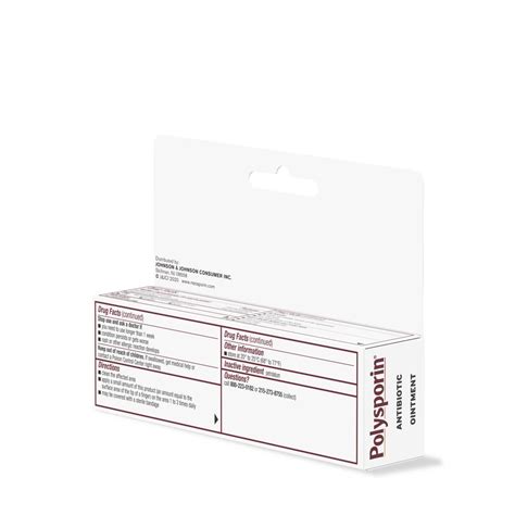 Polysporin Bacitracin And Polymyxin B Ointment Medline