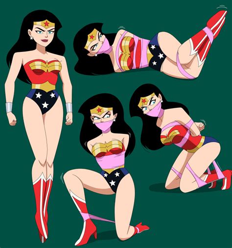 Rule 34 Bennypaan Bondage Dc Dc Comics Gag Gagged Restrained Wonder