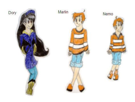 Finding Nemo Humanized 1 By Ponellatoon On Deviantart