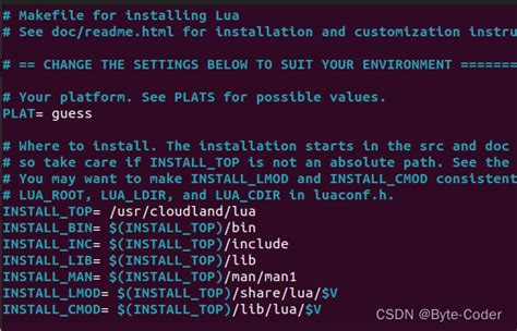 ubuntu22 04上部署lua开发环境