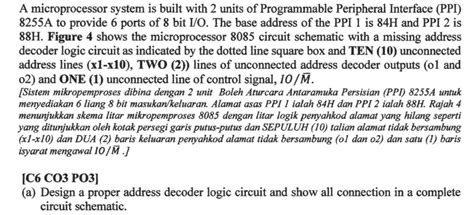 Solved A Microprocessor System Is Built With 2 Units Of