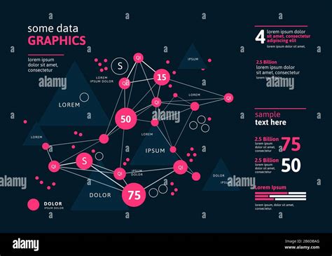 Futuristic Infographic Information Aesthetic Design Complex Data Threads Graphic Visualization