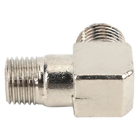 Zinc Alloy Elbow Fitting G14 Thread Leakproof Connection For Air