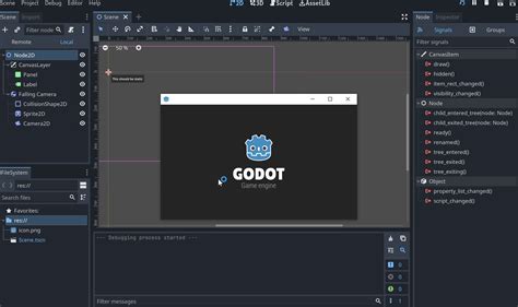 CanvasLayer Not Remaining Static Issue 59802 Godotengine Godot