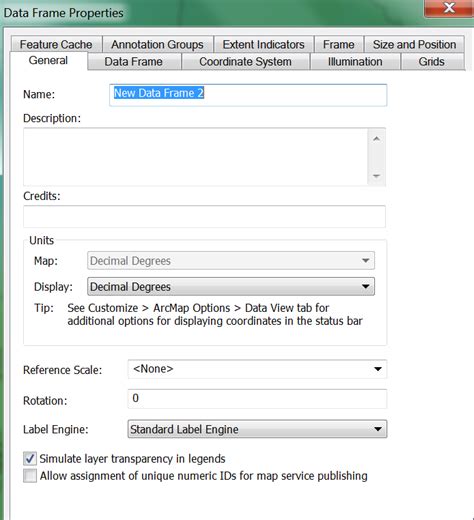 Arcgis Desktop Resetting Measure Tool Units Back To Decimal Degrees In Arcmap Geographic
