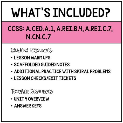 Quadratic Equations Algebra 2 Curriculum Unit 4 Unit Bundle By Math Lion