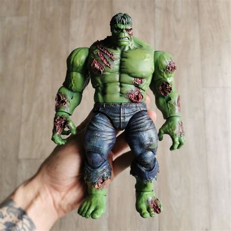 Zombie Hulk Marvel Legends Custom Action Figure