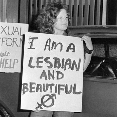 I Am A Lesbian And Beautiful Melbourne Australia 1971 Photo