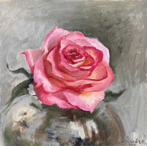 Купить картину Розовая Роза в Москве от художника Коржикова Арина