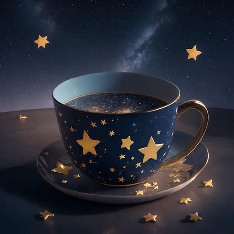 Premium Ai Image Star Cup