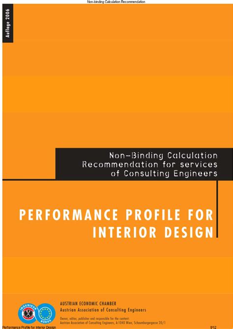 Interior Design Scope Of Work Template Project Services Planning