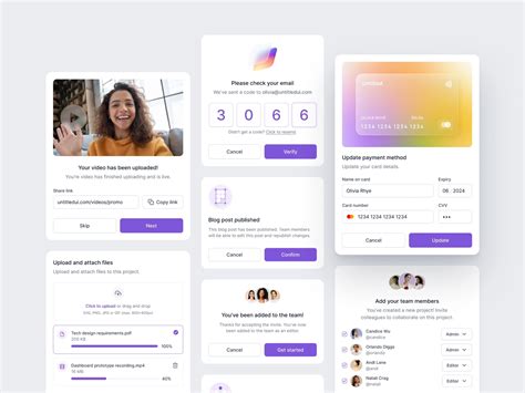 A Collection Of Modals — Untitled Ui In 2024 Ui Design Website Inspiration Ui Design Trends