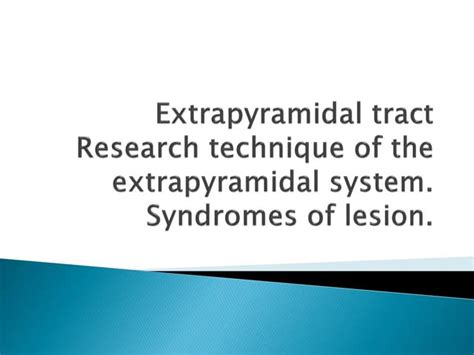 Extrapyramidal Systempdf Very Good Details Pdf Brain And Nervous System Disorders Extrapyramidal Systempdf Very Good Details Pdf Brain And Nervous System Disorders