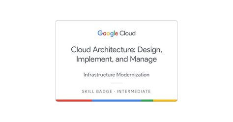 Anjani Bhargav Kumar Kalepu On Linkedin Cloud Architecture Design Implement And Manage Skill