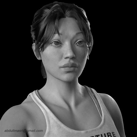 A Still From My Latest Character Project Chell From The Portal