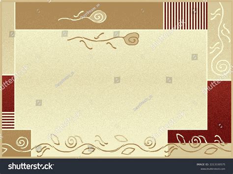 Persian Rugs Hand Made Classsical Design Stock Illustration 2213330575