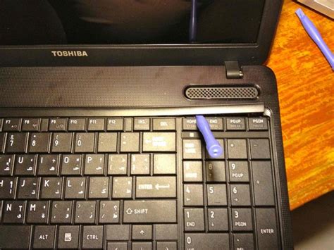 Disassembling And Replacing Keyboard On Toshiba Laptop C655 Series Ifixit Repair Guide
