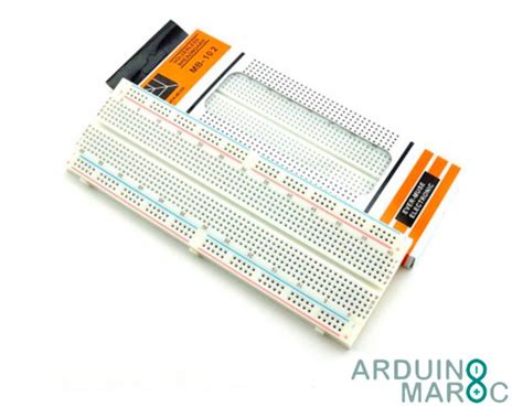 Breadboard 830 Points Platine Dessai Arduino Maroc