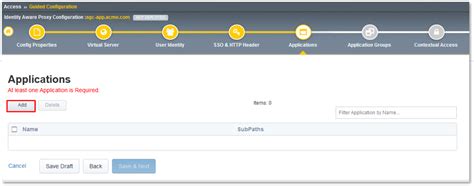 Lab Access Guided Configuration Per Request Policy