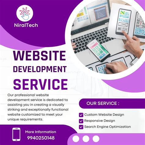 Niraltech On Linkedin 🤩our Professional Website Development Service 👩🏻‍💻is Dedicated To…