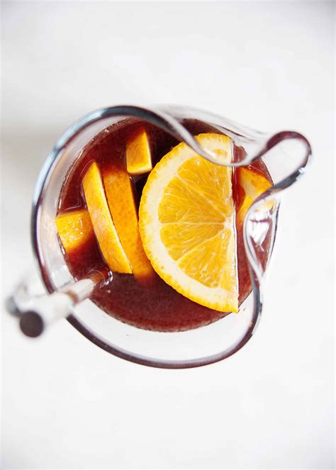 Snadné červené víno Sangria