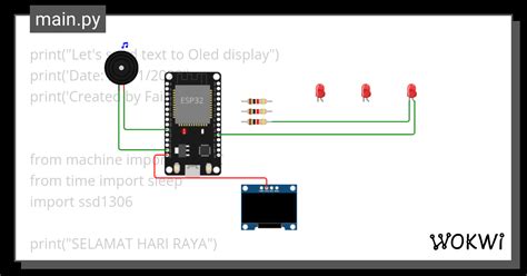 Buzzer And Oled Wokwi Esp32 Stm32 Arduino Simulator Buzzer And Oled Wokwi Esp32 Stm32 Arduino Simulator