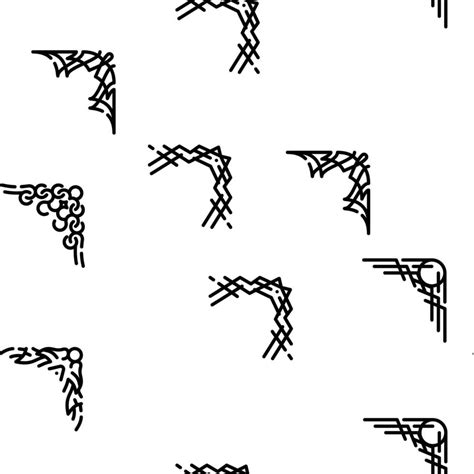 Corner Decoration Vector Seamless Pattern 17313159 Vector Art At Vecteezy