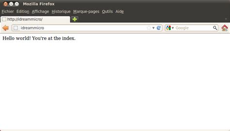 Django Apache 2 Et Module Wsgi Idreammicro