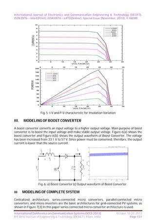 Modeling Simulation Of Grid Connected Photovoltaic System PDF
