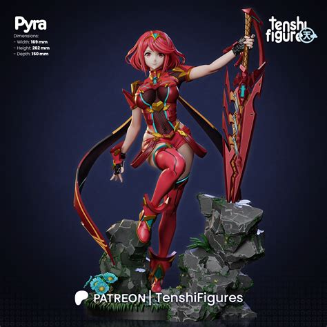 👾 Pyra Xenoblade・ 3d File For 3d Printing・cults