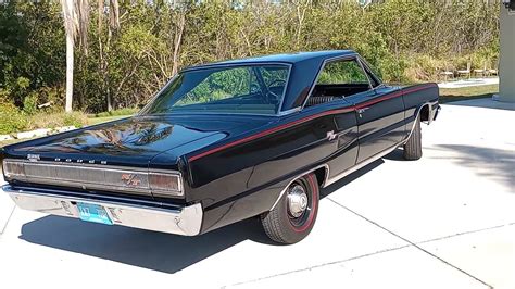 Black On Black 1967 Dodge Coronet Is One Of The First R Ts Ever Built