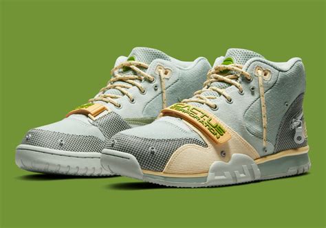 Travis Scott Nike Air Trainer 1 Sp Grey Haze And Dusty Sage 26cm