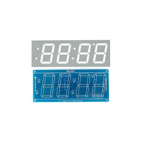 Adafruit 12 4 Digit 7 Segment Display Wi2c Backpack Green Kamami