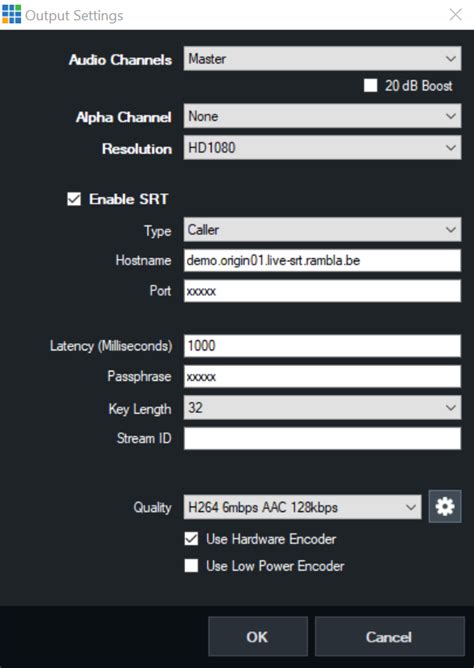 VMix Configuration For An SRT Broadcast With Languages Clevercast Docs