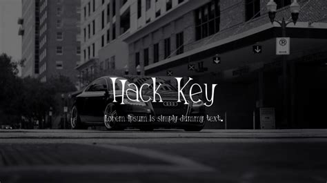 Hack Key Font Download Free For Desktop And Webfont