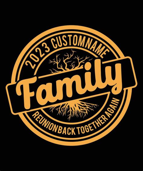 Logotipo De Reunión Familiar