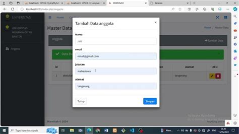 Project Crud Youtube