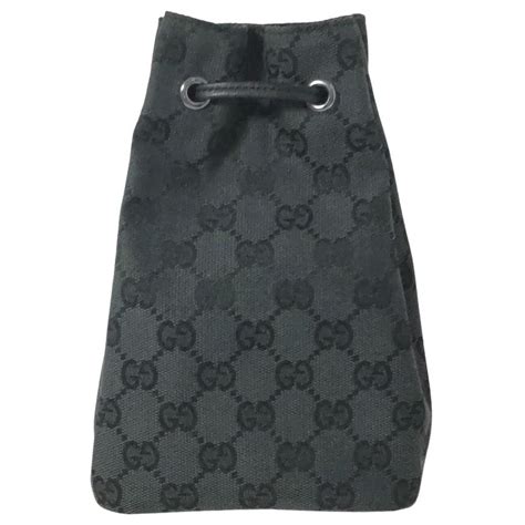 Gucci Gg Pattern Black Cloth Ref818939 Joli Closet