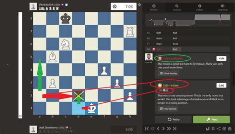 Incorrect Suggestion In Review Chess Forums