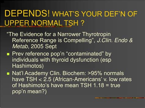 Ppt Subclinical Thyroid Dysfunction A Conundrum Powerpoint Presentation Id 3338378