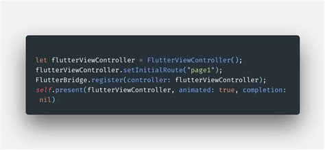 Swift与flutter · 记录