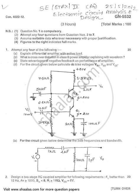 Electronic Circuit Design Analysis At Ruby Huntley Blog