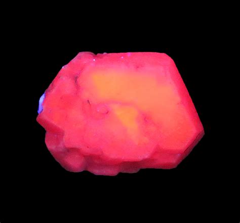 Ruby Old Historic Locality Fluorescent Sivec Marble Quarries Sivec Mtn Prisad Prilep