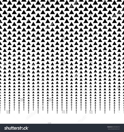 Horizontally Repeatable Halftone Background Pattern Fading Stock Vector