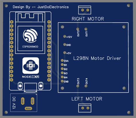 Wifi Control Car With Esp8266 And Blynk2 0 App