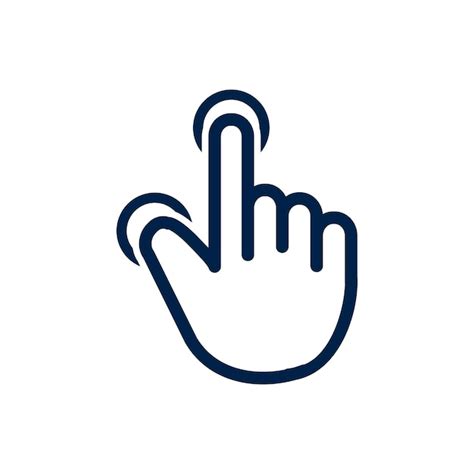 Premium Vector Touch Screen Icon Isolated Vector Sign Symbol