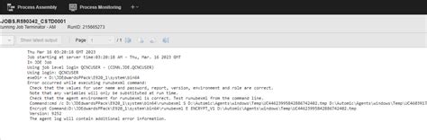 Job Failures In Automic Automic Workload Automation