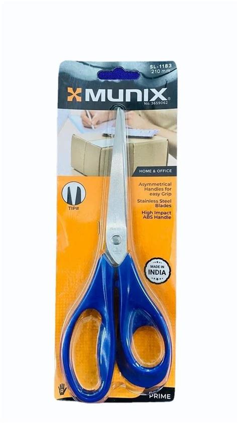 Plastic Munix Sl 1183 Scissors Size 8 Inch At Rs 115piece In Chennai Id 2854765024833